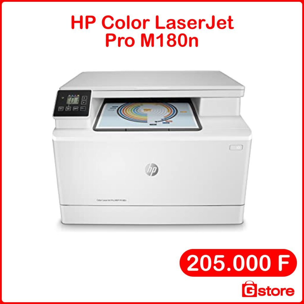 HP Color LaserJet Pro M180n Imprimante Multifonction Laser couleur (16 ...