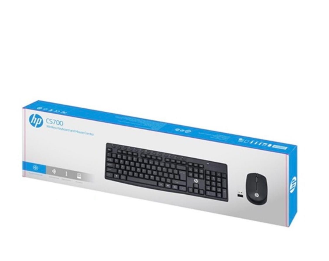 Clavier et Souris Sans Fil HP CS700 - Gstore